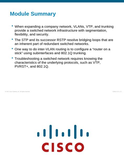 Summary Vlan Pdf