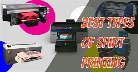 Best Types Of Shirt Printing And How They Work