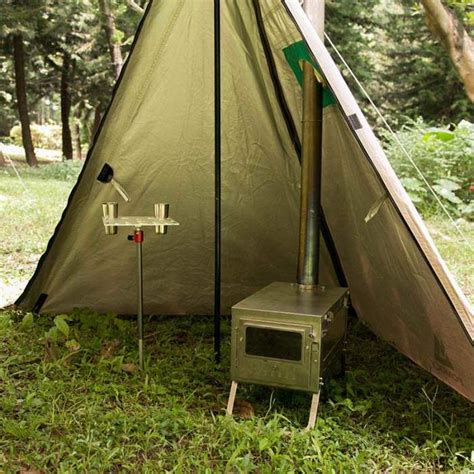Fort Hot Tent Hot Shelter Backwoods Bungalow With Wood Stove Jack 4