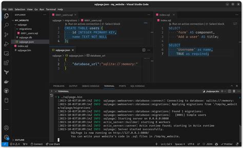 Sqlpage
