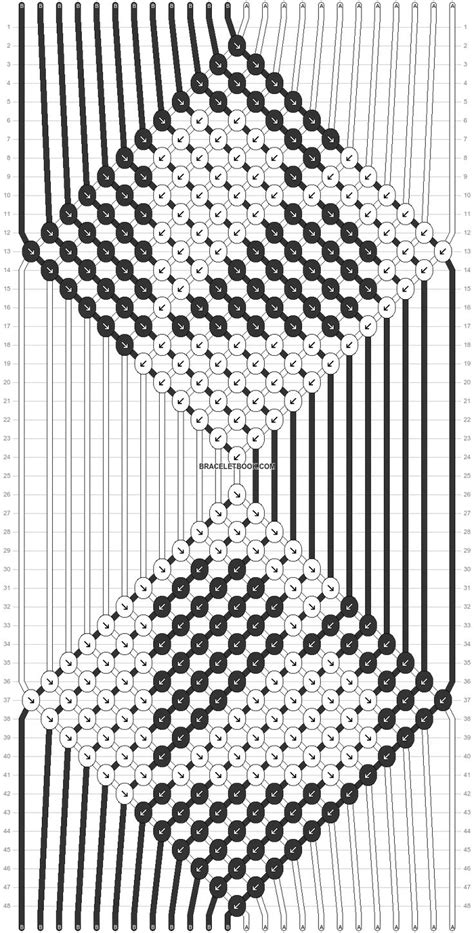 Normal Pattern 29077 Variation 76264 Friendship Bracelet Patterns