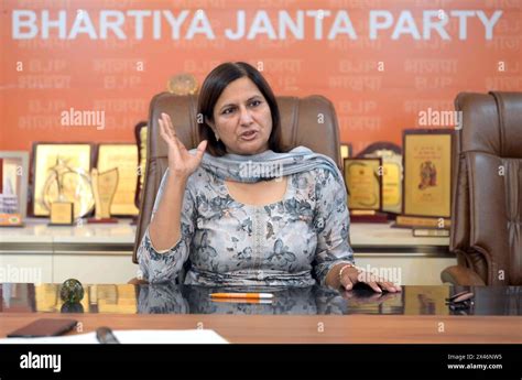 New Delhi India April 26 Bjp Candidate From West Delhi Lok Sabha