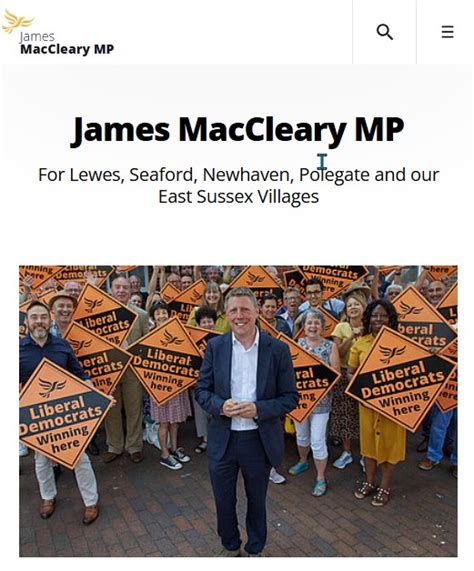 Your Member Of Parliament East Dean And Friston Parish Council