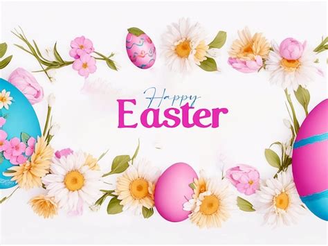 Premium Psd Happy Easter Banner