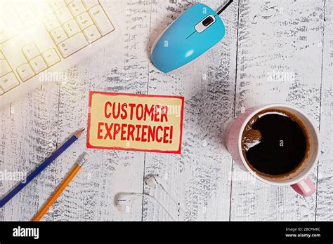 Text Sign Showing Customer Experience Business Photo Text Product Of Interaction Between