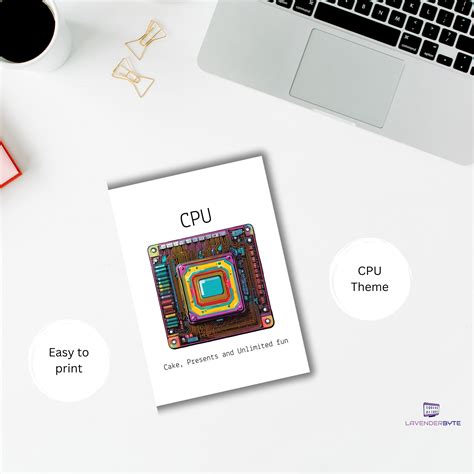 Printable Cpu Birthday Card Happy Birthday Cards For Download Geeky