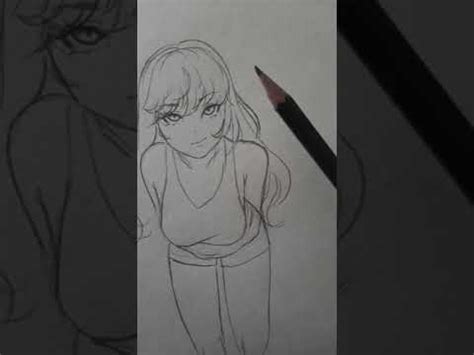 Cómo dibujar CHICA sexy con lápiz paso a paso muy FÁCIL shorts