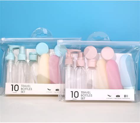 Set X 10pcs De Neceser Para Viaje Untop