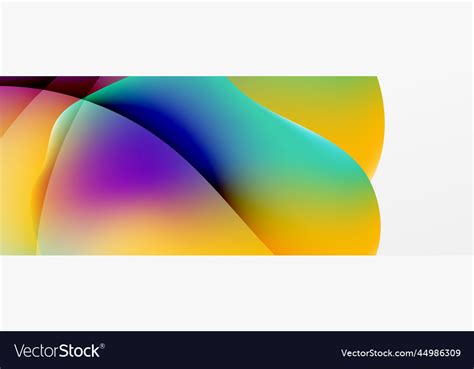 Abstract Background Fluid Gradient Color Wave Vector Image