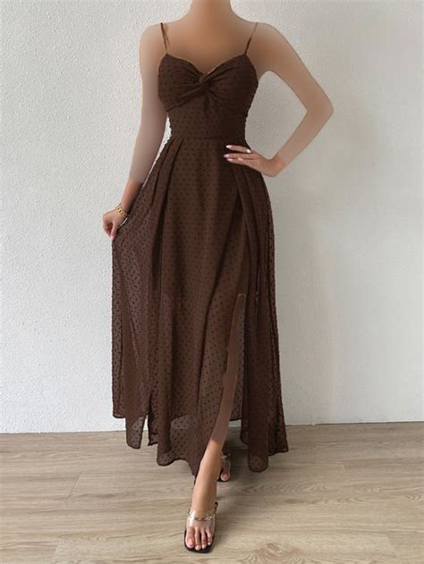 ۳۳ مدل لباس مجلسی رنگ قهوه ای با این استایل ها بدرخشید ماگرتا