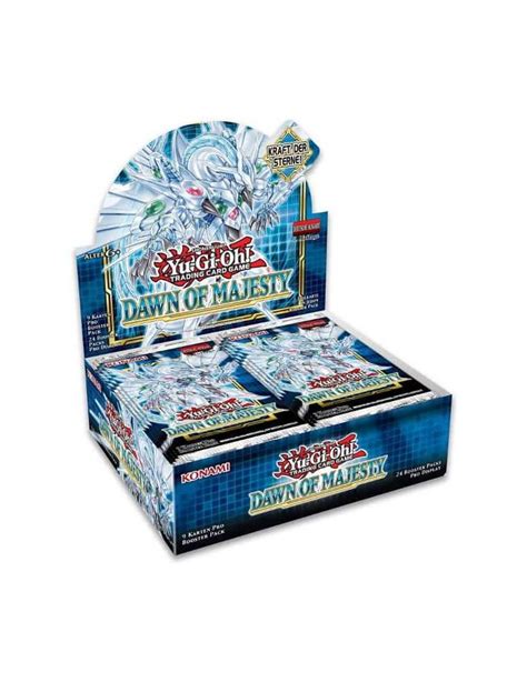 Yu Gi Oh Dawn of Majesty Caja de 24 sobres Inglés Dungeon Marvels
