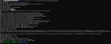 Error Setting Up Tao Toolkit Nvidia Docker Not Found Tao Toolkit Nvidia Developer Forums