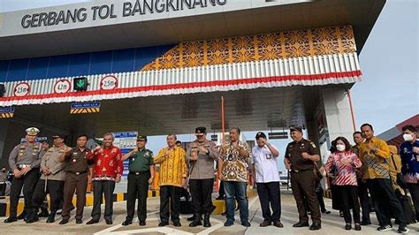 Resmi Beroperasi Jalan Tol Padang Pekanbaru Seksi Pekanbaru Bangkinang Dibuka Hari Ini