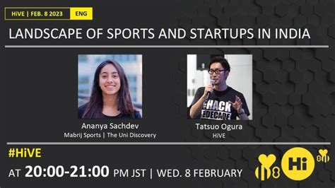 擁有 linkedin 檔案的 ananya sachdev：hive day feb 2023 landscape of sports
