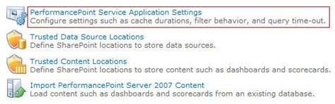 How To Configure Performancepoint Services Boostsolutions