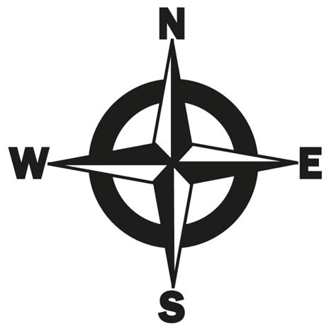 Sticker Compass Sticker Haus