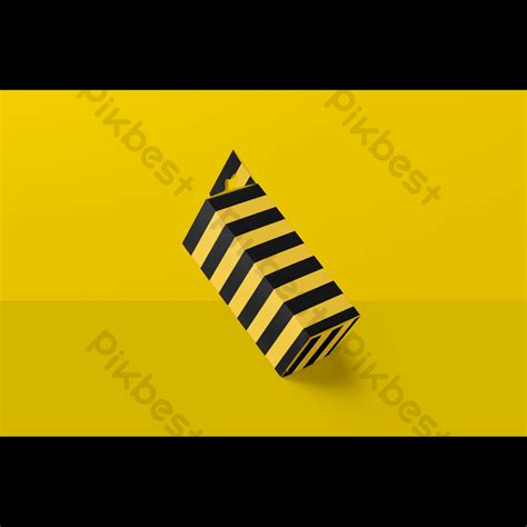 medium height vertical rectangle box with hanger mockup hover front