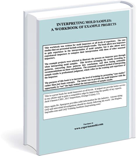 Interpreting Mold Samples A Workbook Of Example Projects Joe