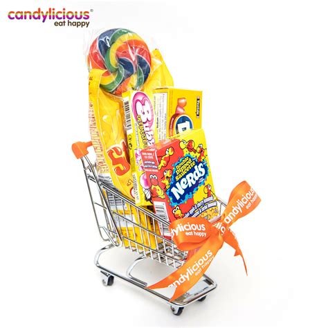 Order Candylicious Mini Trolley Orange T Pack Online Same Day Delivery Uae Fnp Ae