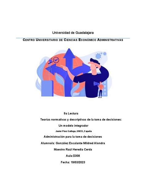 Copia De 9a Lectura TeorÍas Normativas Y Descriptivas De La Toma De