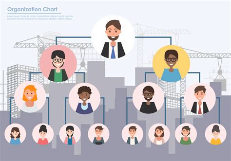 Organization Chart Graphic 155964 Vector Art At Vecteezy