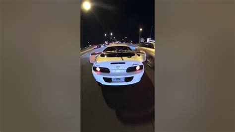 Toyota Supra Backfire in highway!! - YouTube