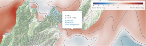 New Marine Temperature Variance Forecast Map Available Interesting