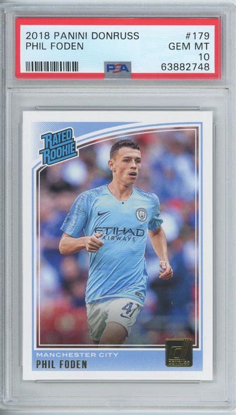ミントモール MINT 吉祥寺店 2018 19 PANINI Donruss Manchester City Phil Foden
