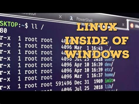 Windows 10 Built In Linux Kernel Available To Everyone