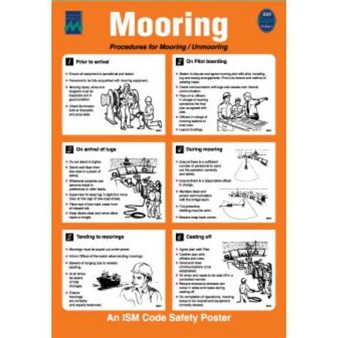 Promo Mooring Poster Impa 331564 Poster Kapal Imo Safety Ism Code