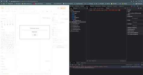 unknown error script error · issue 2504 · jgraph