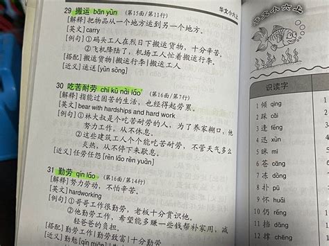 Handbook Of Chinese Vocabulary For Pri 6 A B Hobbies Toys Books