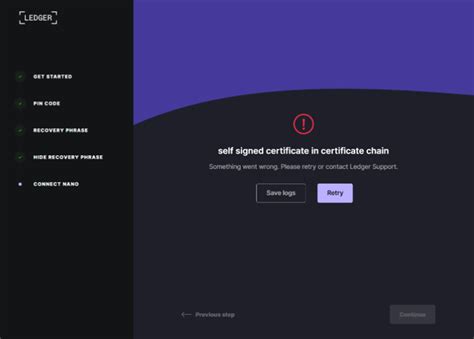 Self Signed Certificate In Certificate Chain Npm Error Zksonv