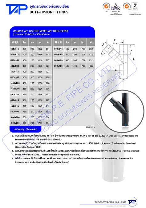 ท่อและอุปกรณ์ Hdpe Tsb Pipe