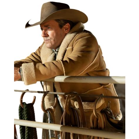 Jon Hamm Fargo Season 5 Roy Tillman Sherpa Jacket USA Jacket