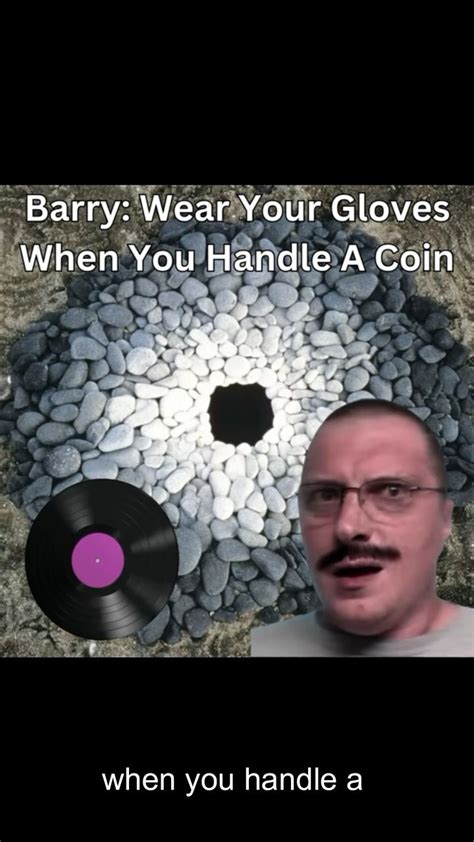 this is a new song by barry titled “wear your gloves when you handle a