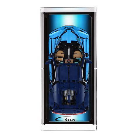 Wall Mounted Display Case Lego 42083 Bugatti Chiron Plexico Limited