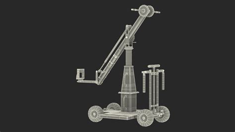 Dolly 4x4 With Mini Crane Rigged For Modo Model Turbosquid 1979285