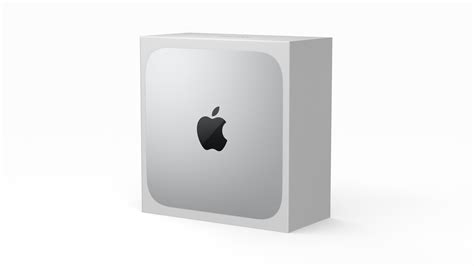 Apple Mac Mini Packaging Box Model Turbosquid 2216703