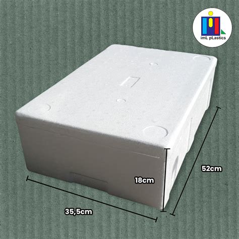 Jual Styrofoam Box Size 10 Kotak Styrofoam 52x35 5x18 Shopee