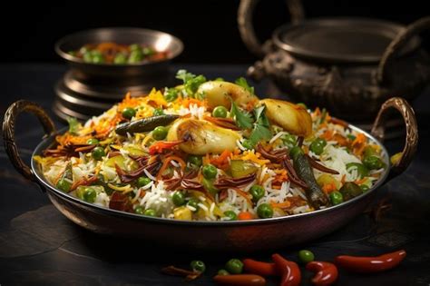 Premium Photo Delectable Sindhi Veg Biryani Biryani Picture Photography