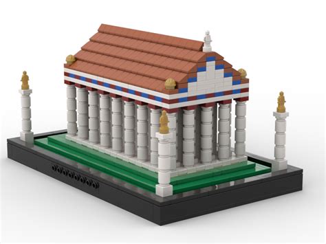 Lego Moc Parthenon By Jedi Plb Rebrickable Build With Lego