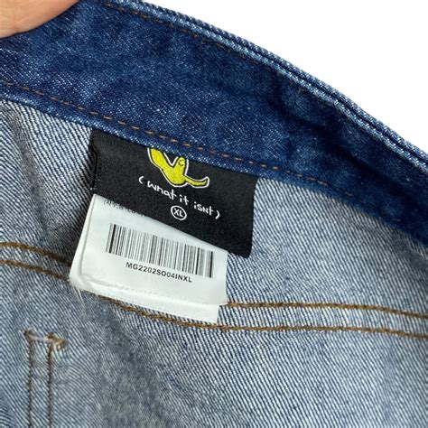 Xl 마크곤잘레스 핀턱 데님 반바지 후루츠패밀리