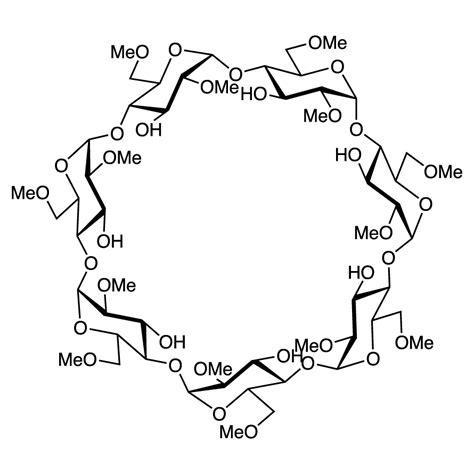 26 Di O Methyl Beta Cyclodextrin 51166 71 3 Tci America