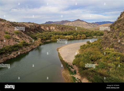 Flow Of The River As It Passes Through The Municipality Of Arivechi Sonora Mexico Photo By