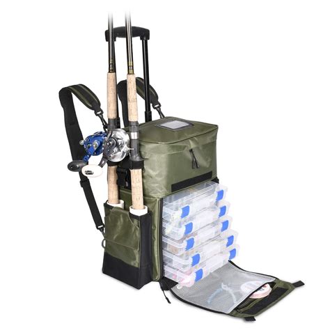 Calissa Offshore Rolling Tackle Box With Wheels Waterproof Fishing