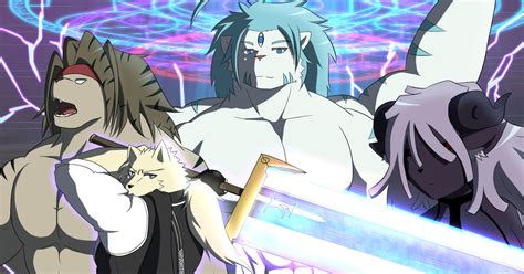 Pixivファンタジアfk 【pffk】『思い』を込めた一撃を【生と死の戦い】 蒼刃のイラスト Pixiv