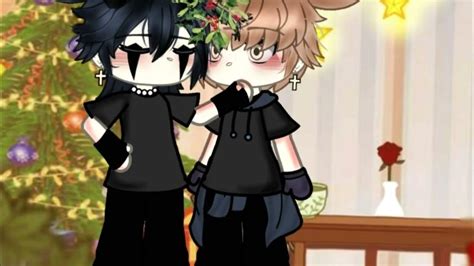 🌻 Kissing Under A Mistletoe 💗 Gacha Life Tik Tok Trend Youtube