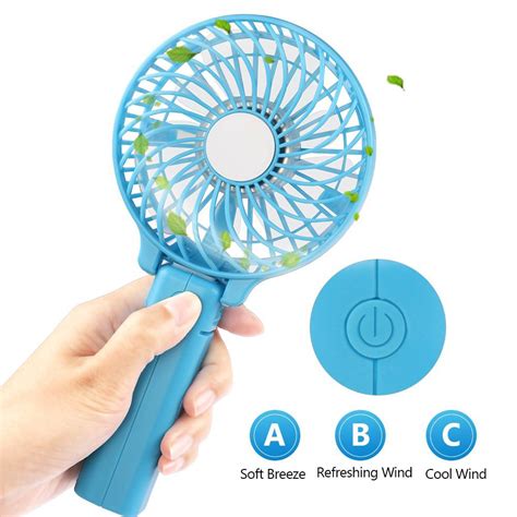 Handheld Portable Battery Dioperasikan Rechargeable Usb Fan Kualitas