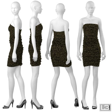 여성 마네킹 6 3d 모델 69 Fbx Unknown Obj Max Free3d